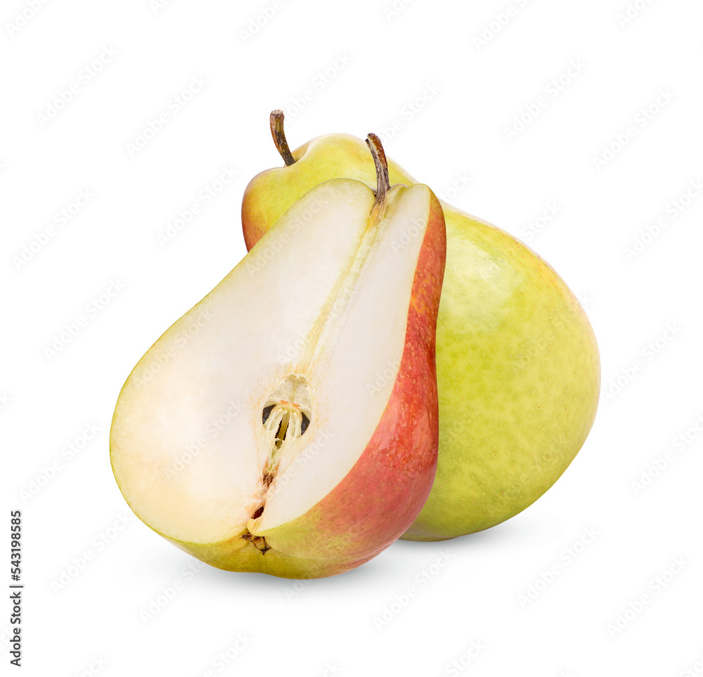 Ripe pears isolated on transparent background. (.PNG) Stock Photo ...