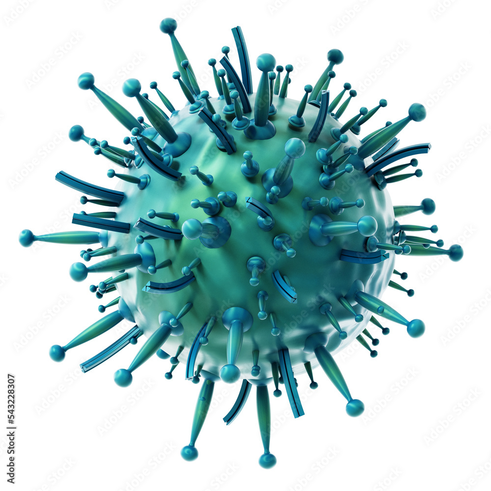 Virus isolated on transparent background Stock Illustration | Adobe Stock
