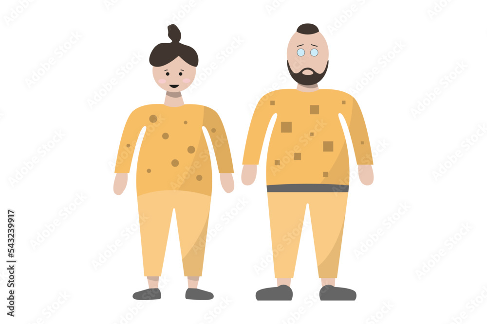 Two friends meeting waving hello with dialogue speech bubbles. Social ...