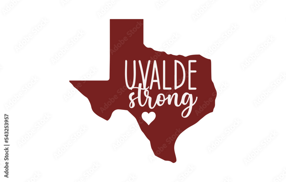 Uvalde Strong SVG, Uvalde Texas SVG, Maroon, Digital Download, Cut File ...