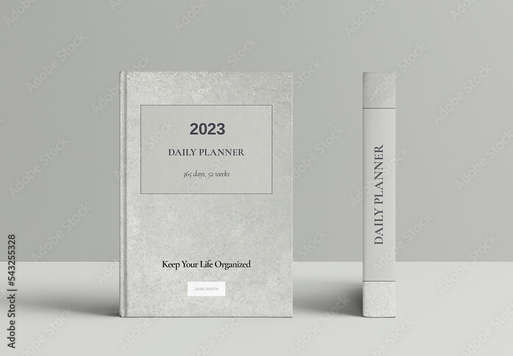 Modern Planner 2023 Layout Stock Template | Adobe Stock