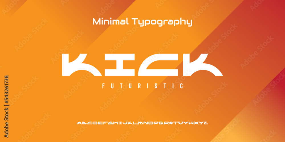 An abstract modern alphabet line font. Minimal slim monogram fonts ...