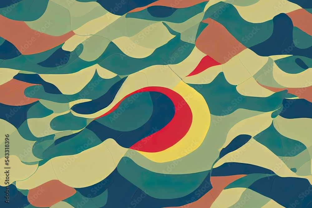 Rainbow africa. Seamless pattern with cute animals faces. Childish ...