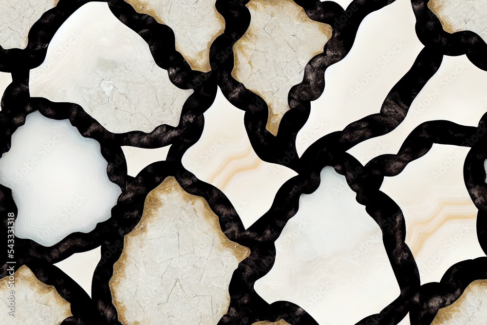 Seamless banded agate geode marble rock with gray stone edge surface ...