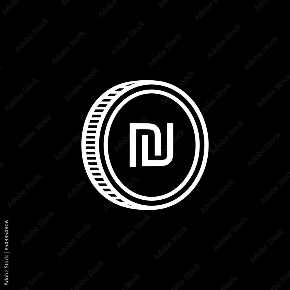Israel Currency Icon Symbol. Israeli Shekel, ILS Sign. Vector ...