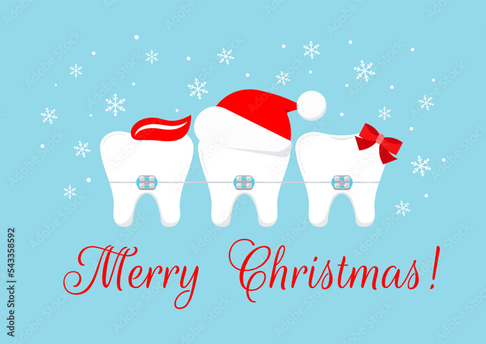 Winter Blue Braces For Teeth