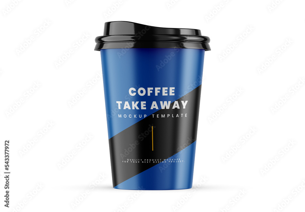 Takeaway Coffee Cup Mockup Stock Template | Adobe Stock