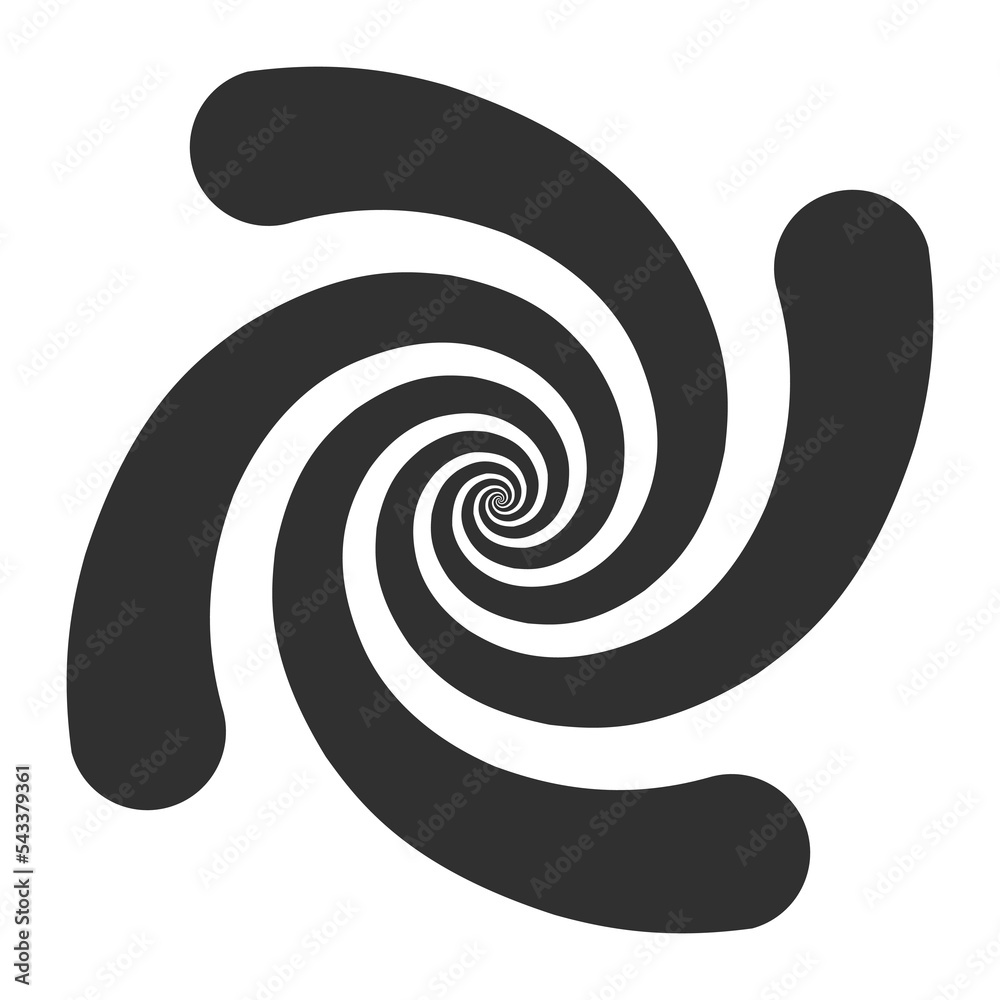 Hypnotic spiral background. Psychedelic Spiral Pattern. The concentric ...