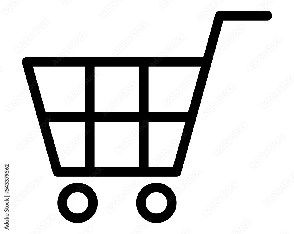 Trolley Sign for Icon Symbol, Pictogram, Logo, Website, Apps, Art ...