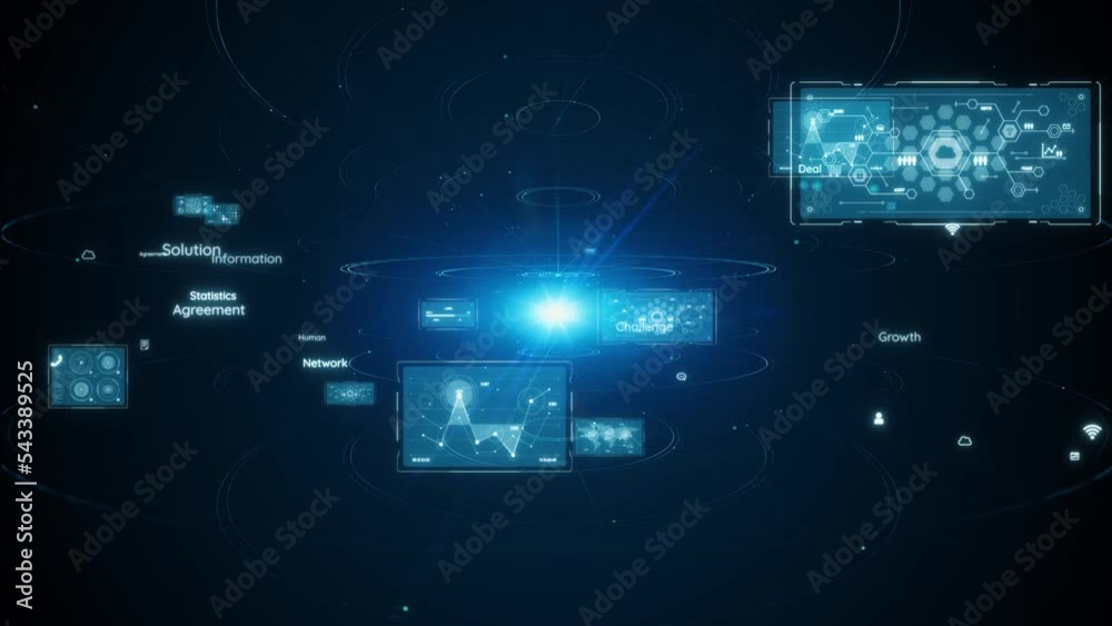 Digital communication network concept. Programming. Digital ...