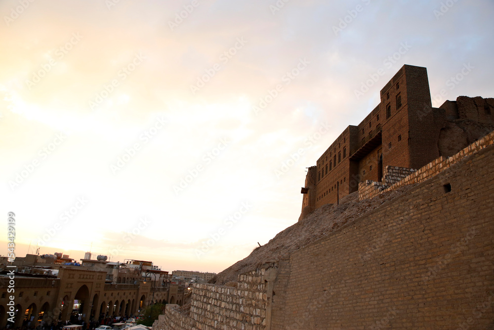 Poster The historic citadel of Erbil, Kurdistan, Iraq – Wall Art ...