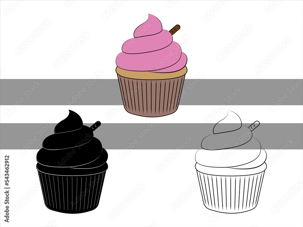 Cupcake SVG | Sweet Cupcake Svg | Food Svg | Baking Svg | Dessert Svg ...