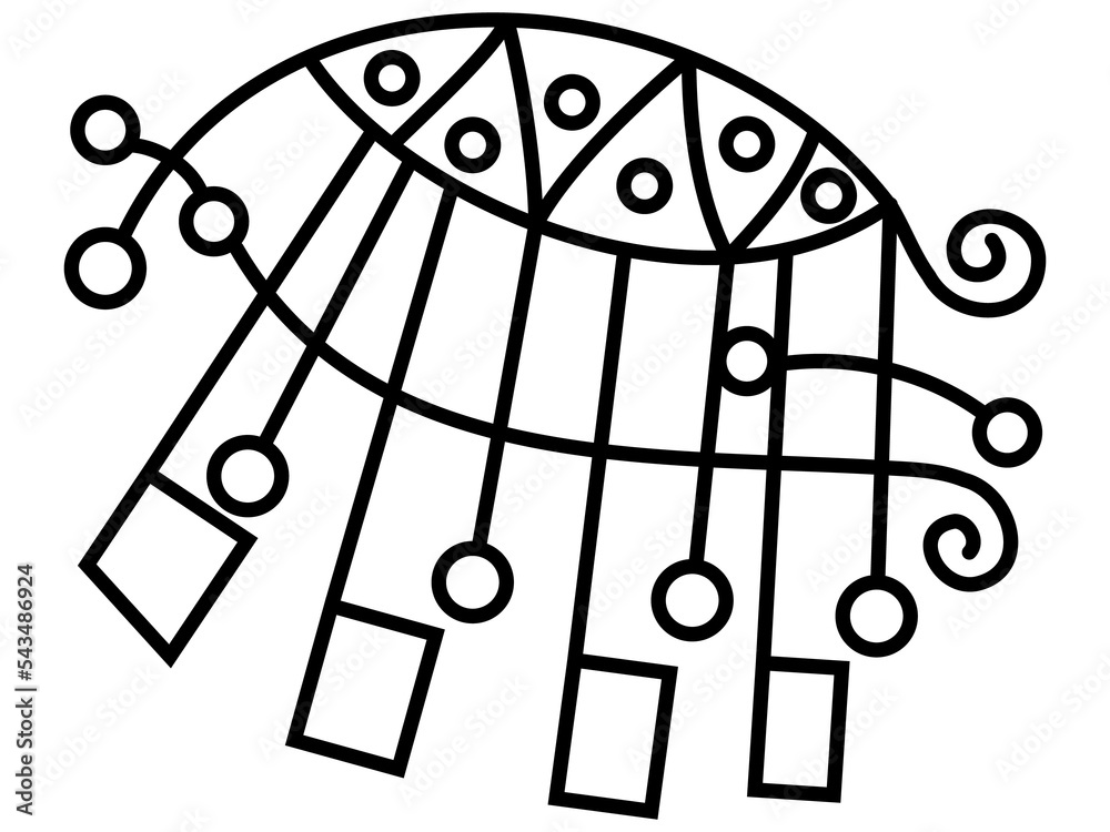 Sigil or Seal of Bifrons from a portion of the magical Grimoire called ...