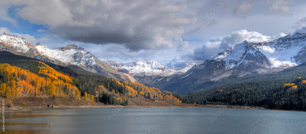 Fall colors have arrived to Trout Lake and Lizard Head Pass in Colorado ...