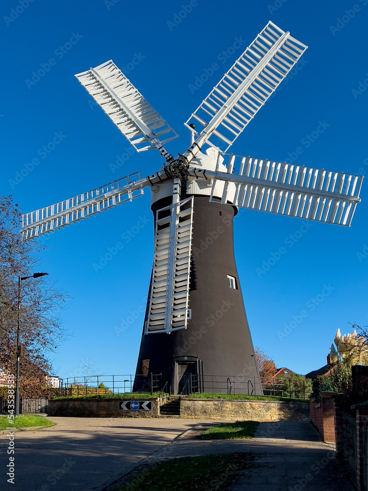 Holgate Windmill in the city of York in the United Kingdom. Built in ...