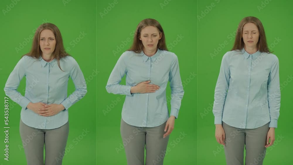 3-in-1 Split Green Screen Montage. Green Screen. Chroma Key. Unhealthy ...