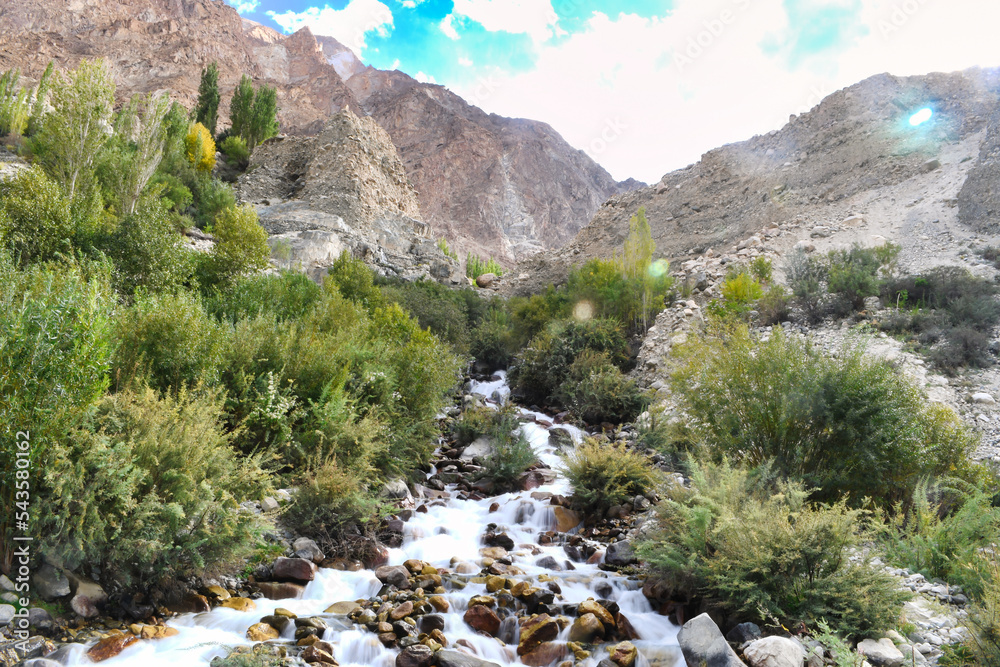 Also known as Takshi is the border village of India and located on the ...