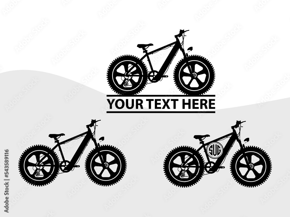 Cycle Monogram, Cycle Silhouette, Bicycle Svg, Cycle Svg, Sport Svg ...