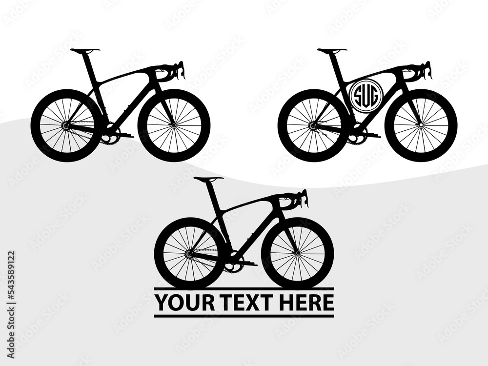 Cycle Monogram, Cycle Silhouette, Bicycle Svg, Cycle Svg, Sport Svg ...