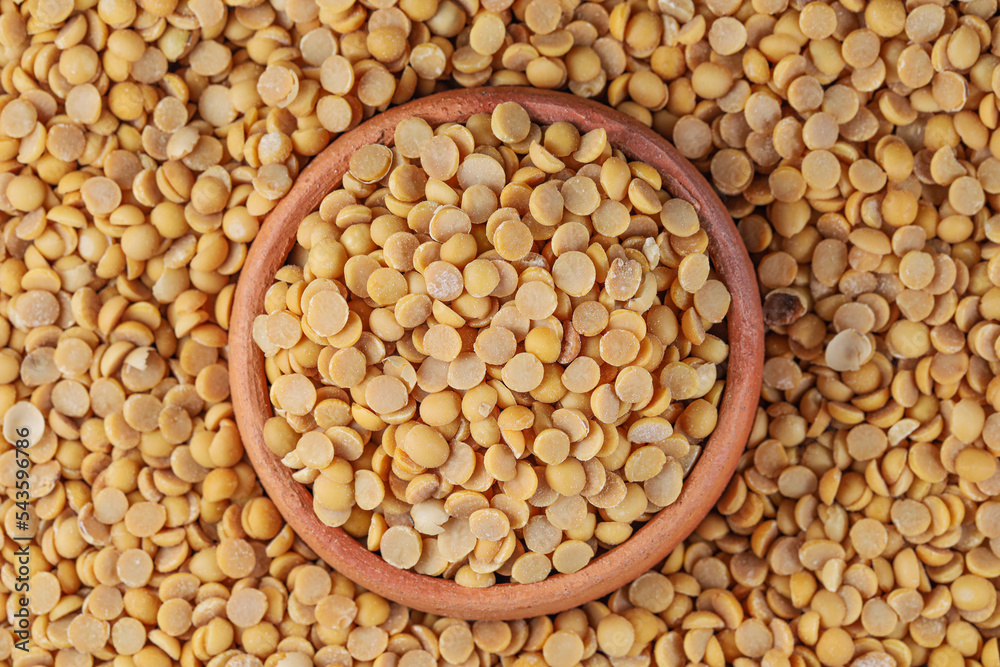 Peeled split soy beans (Dried Soya Beans, Food Grain). Peeled split ...