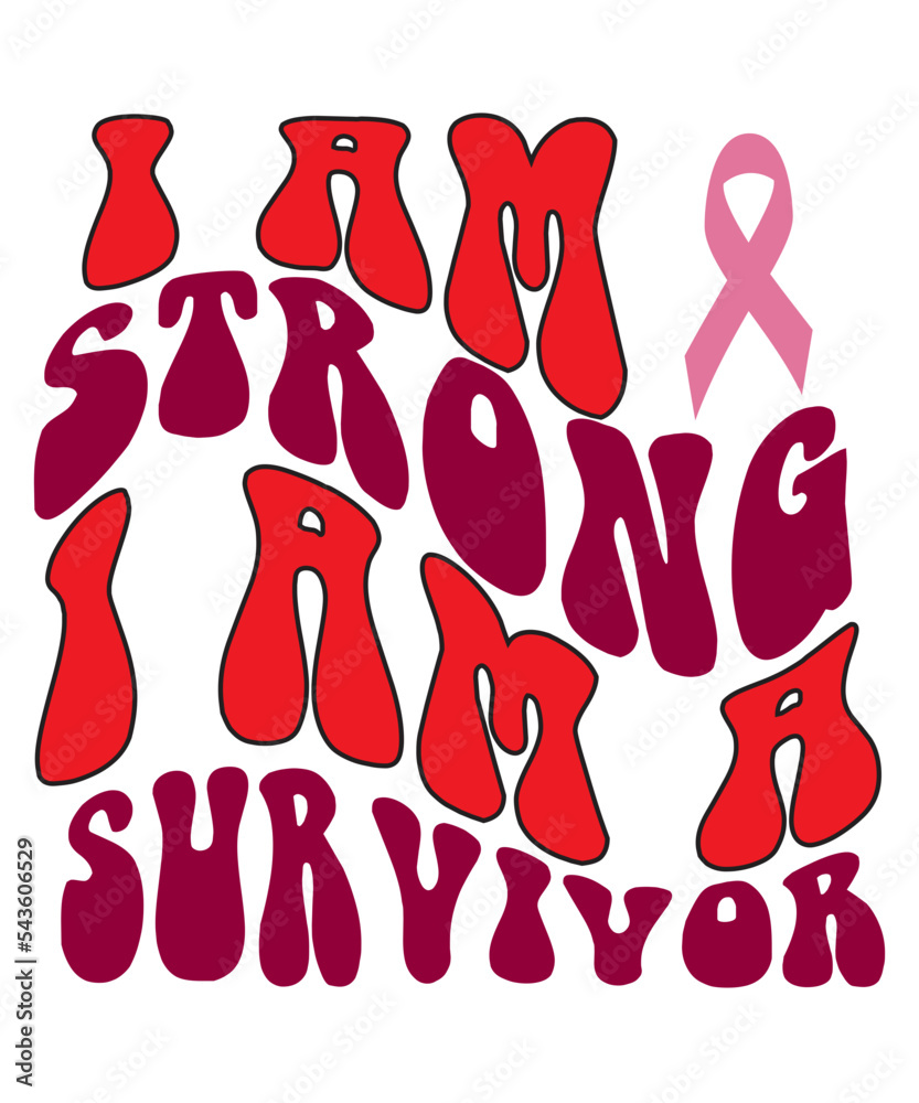 Retro Breast Cancer Svg Bundle, Cancer Awareness Svg, Cancer Svg ...