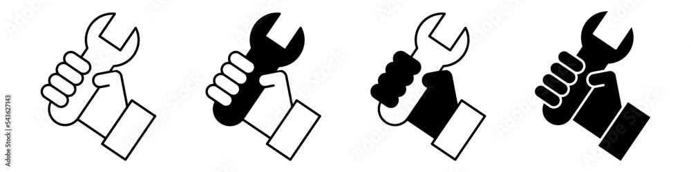 Engineering icon vector set. construction illustration sign collection ...