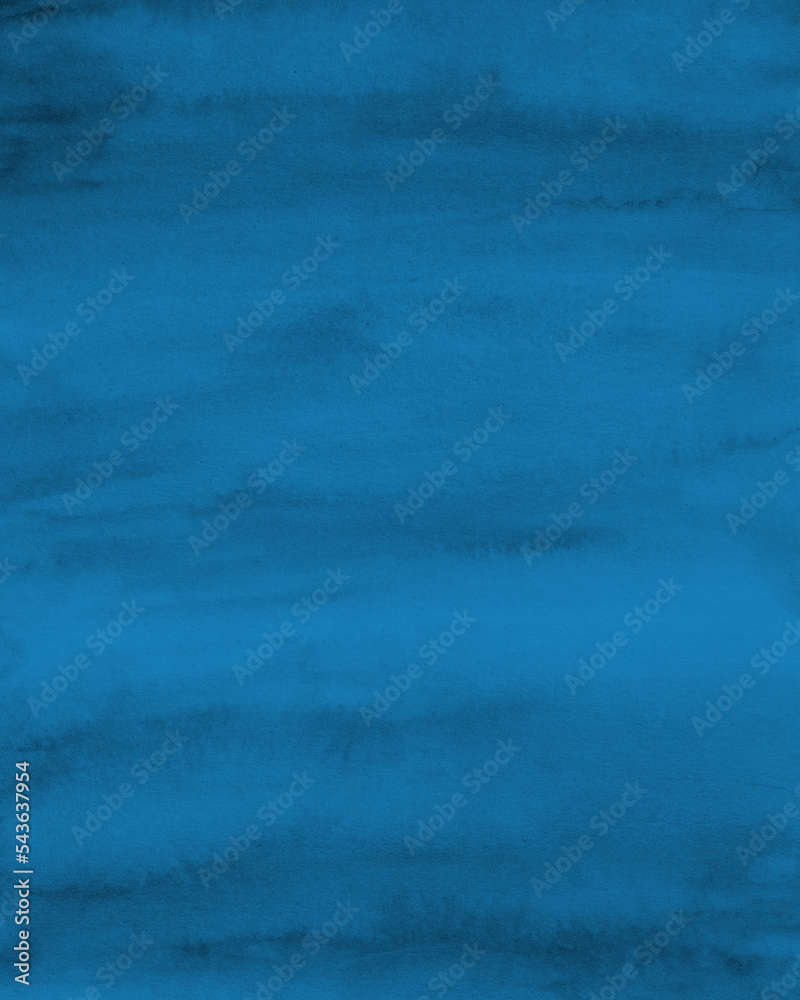 Indigo Blue Watercolor Background, Blue Scrapbooking Paper Background ...