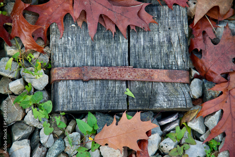 rail en bois de chemin de fer Stock Photo | Adobe Stock