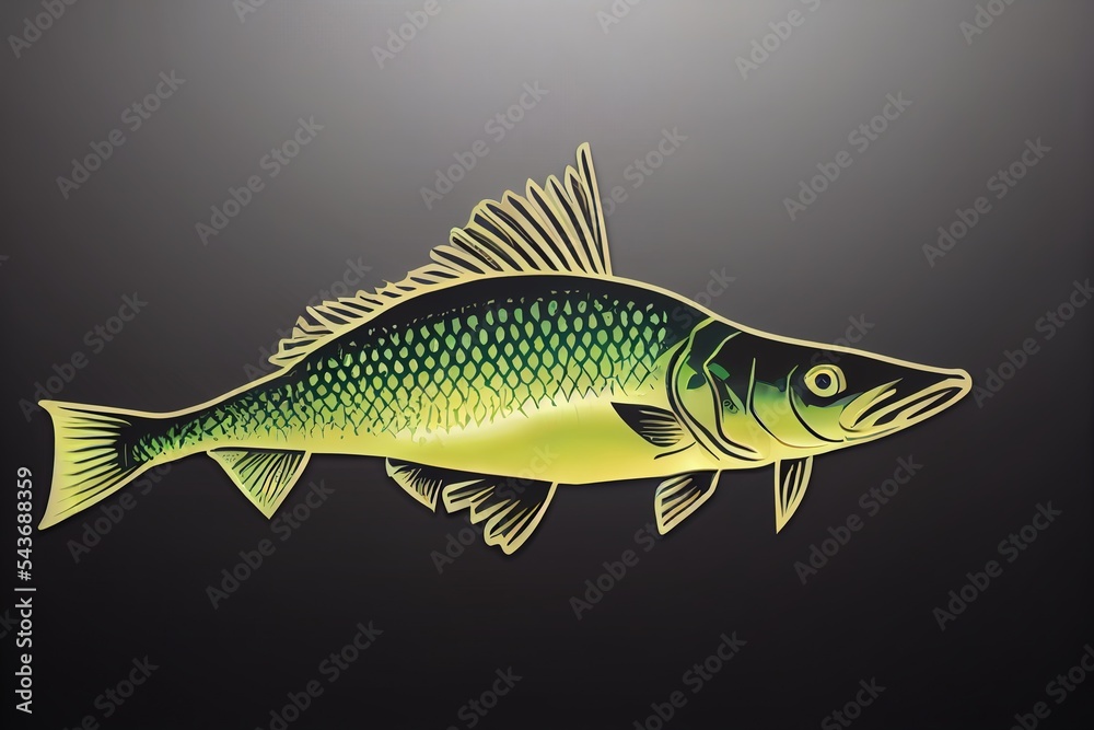 Snook Logo. Unique Original Strong & Bold Snook Fishing Logo, Great for ...