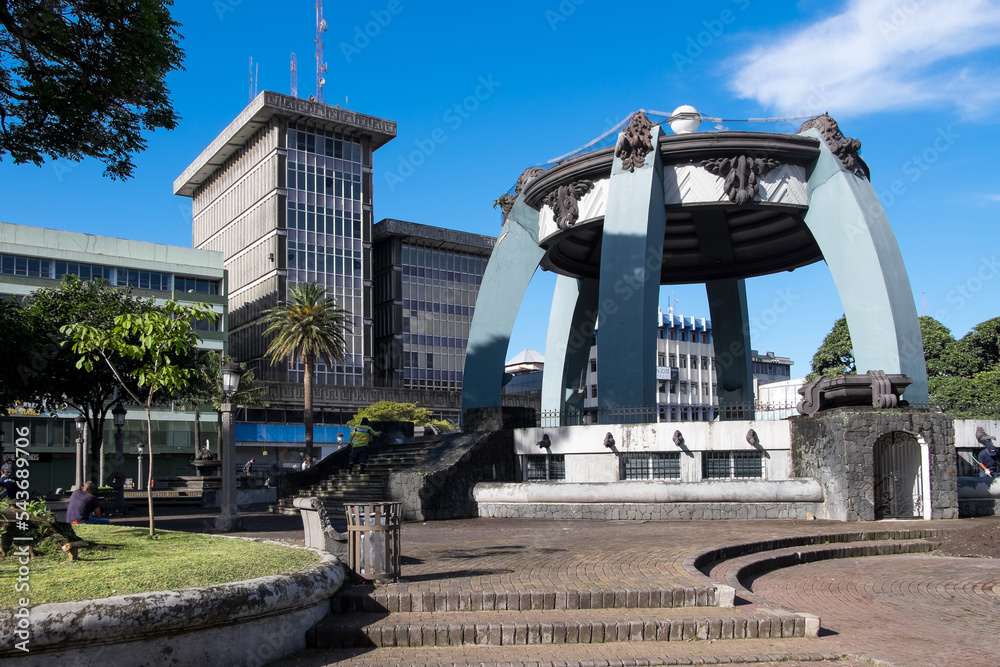 Parque Central de San José en Costa Rica Stock Photo | Adobe Stock