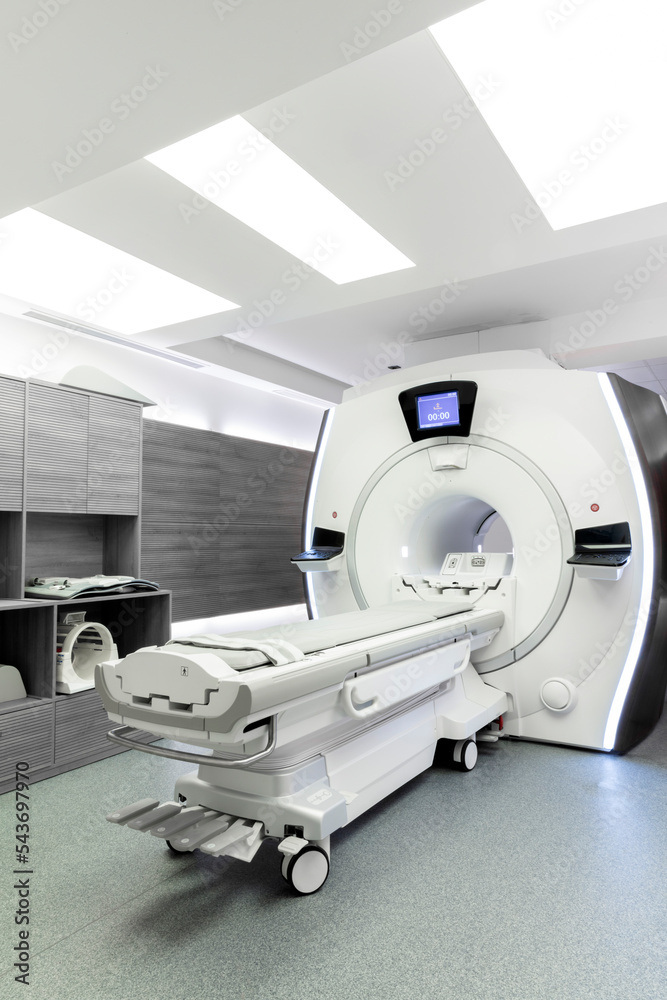 Medical CT or MRI or PET Scan Standing in the Modern Hospital ...