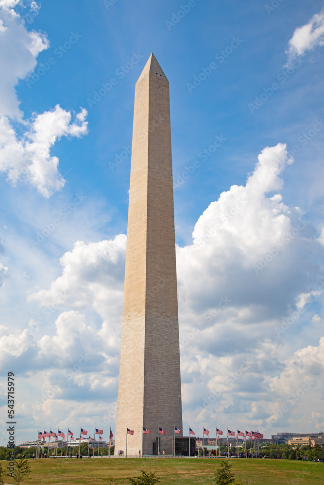 George Washington monument Stock Photo | Adobe Stock