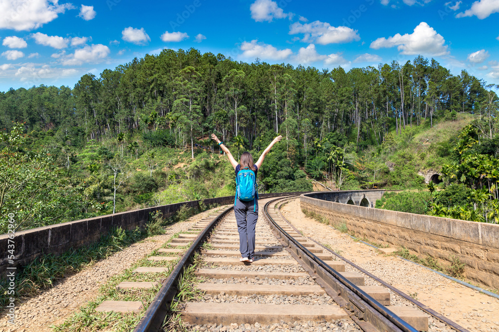 Nine arch bridge in Sri Lanka Stock Photo | Adobe Stock