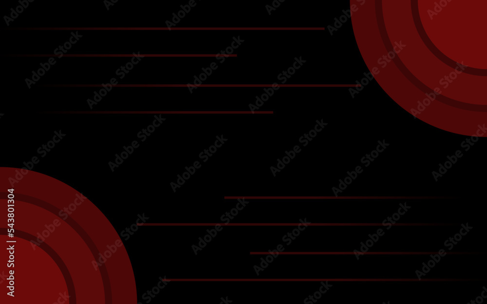 Red and black abstract geometric background design. For cover design ...