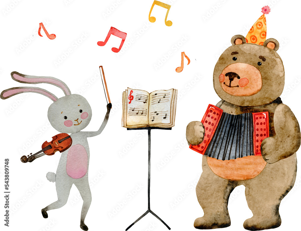 Clipart Of Marching Bears