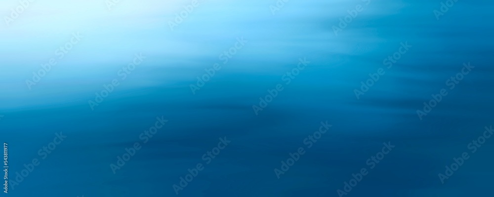 Ocean blue watercolor paint banner background design. Stock ...