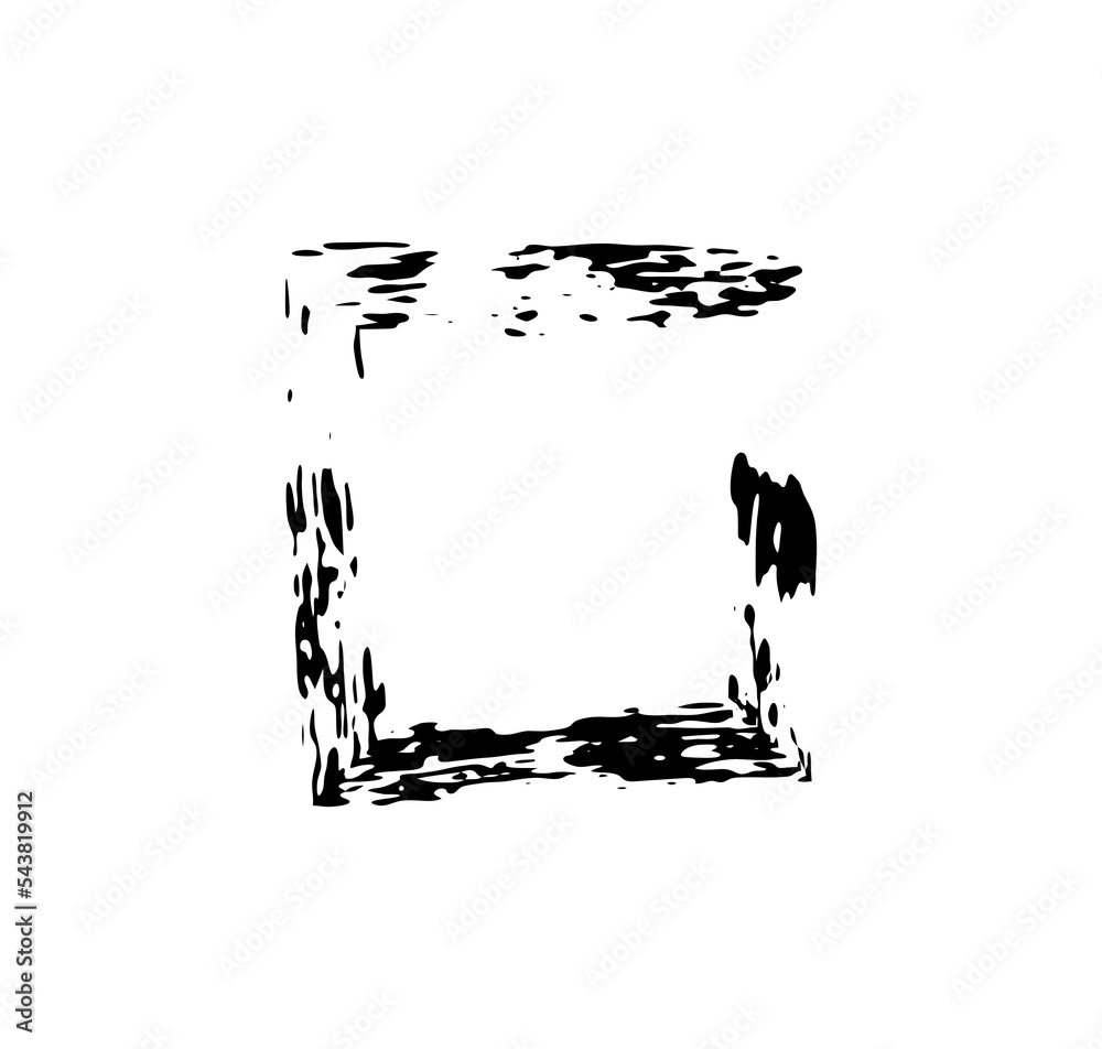 Checkbox. Check signs V X. Chalk and brush checkmarks set. Vector set ...