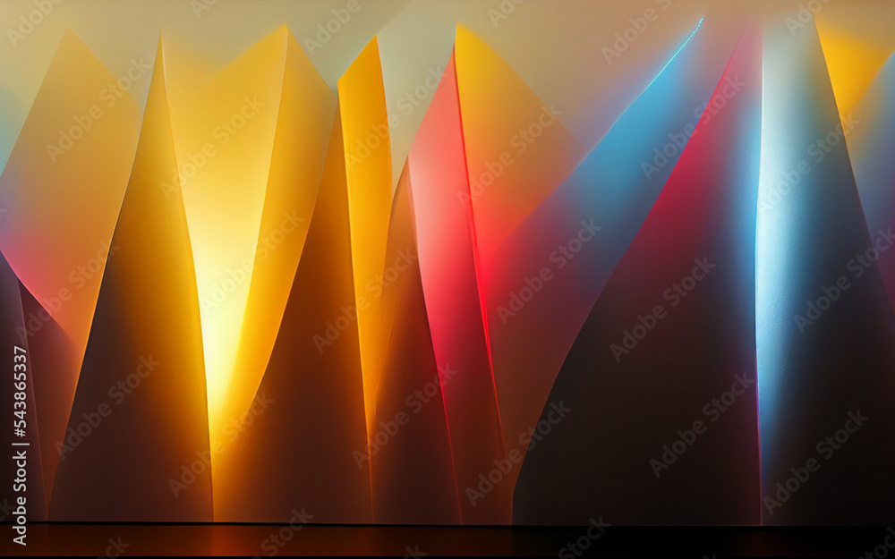 abstract background AI art minimalism wideimage ultrawide RGB colorful ...