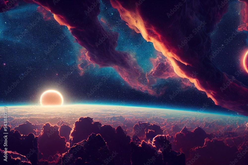 Sunrise From Space Hd