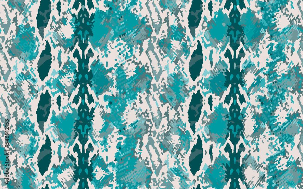 Full Seamless Snake Animal Skin Pattern Vector. Snake leather design ...
