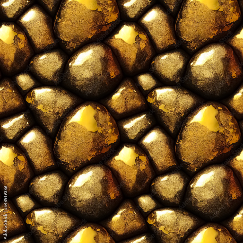 Seamless, tessellated obsidian volcanic rock texture. Luxurious ...