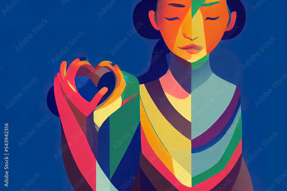 Empathy or sympathy understanding and share feeling with others ...