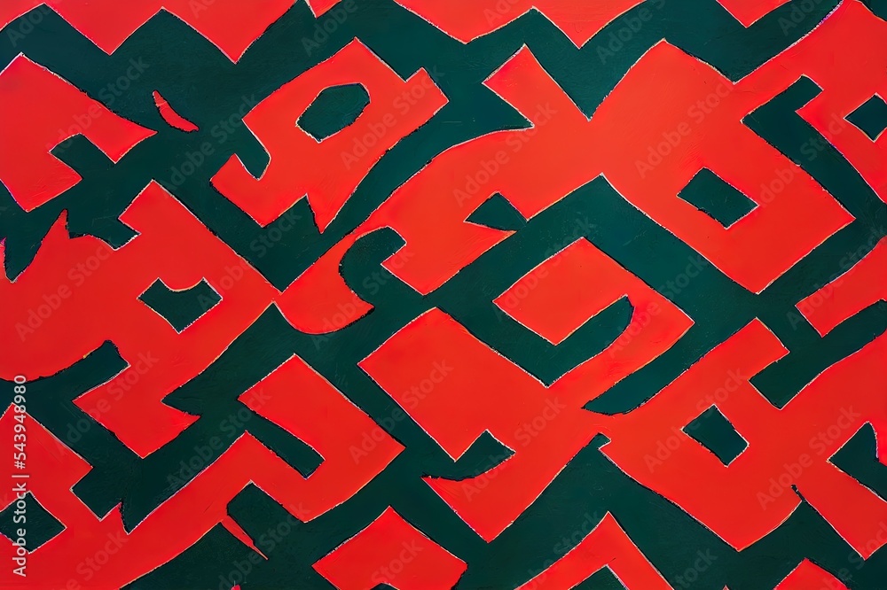 Ajrak print allover design for designers Stock Illustration | Adobe Stock