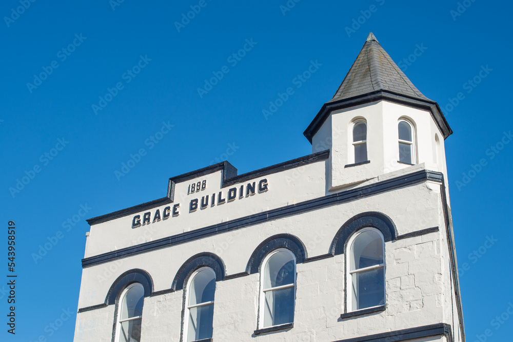 St. John's, Newfoundland, Canada-November 2022: The historical three ...