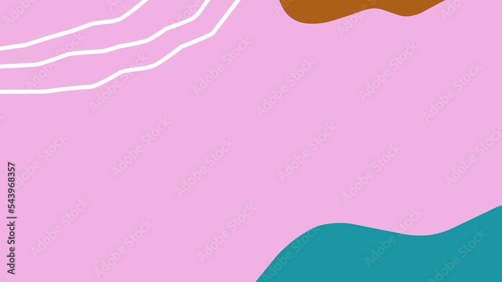 Full HD abstract colorful background. Hand drawn various shapes and ...