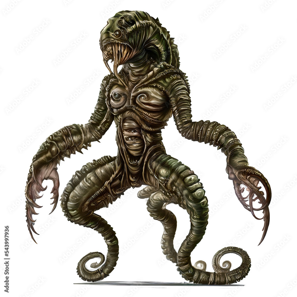 Monster illustration transparent background png sci-fi fantasy scifi ...