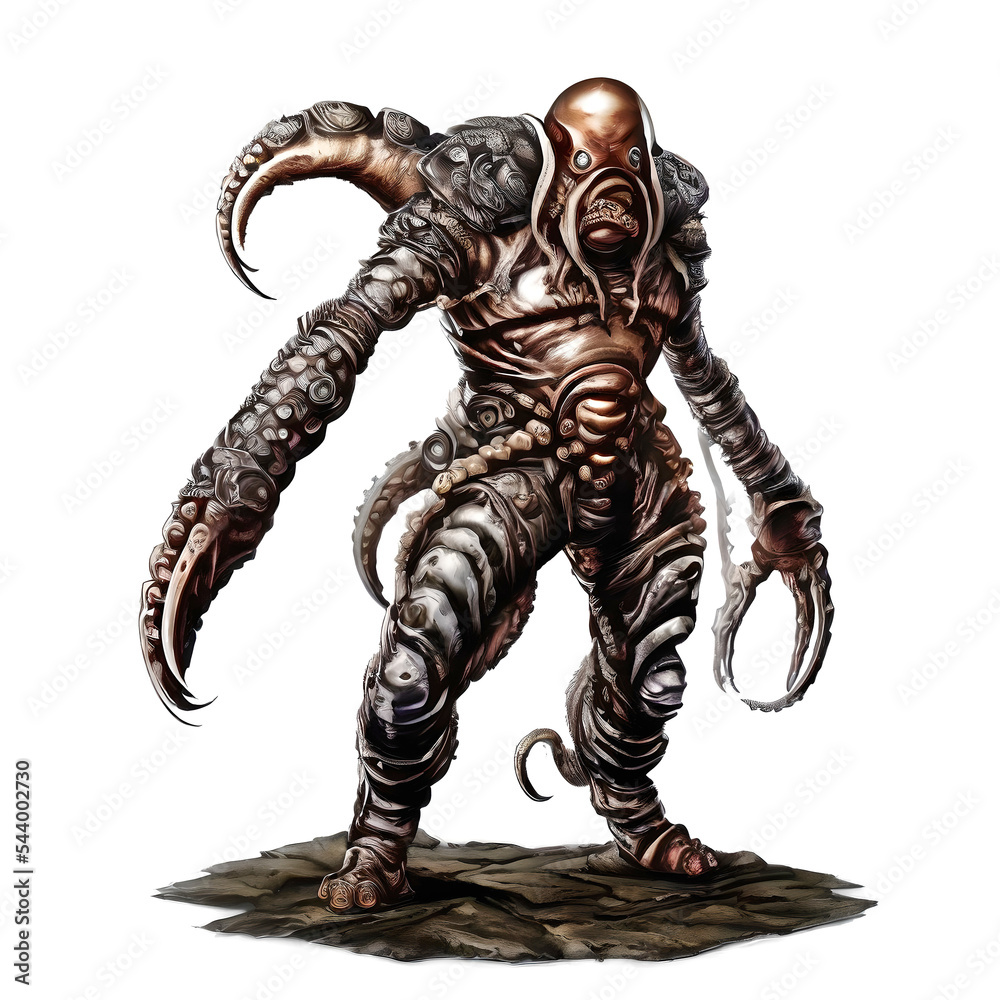 Monster illustration transparent background png sci-fi fantasy scifi ...