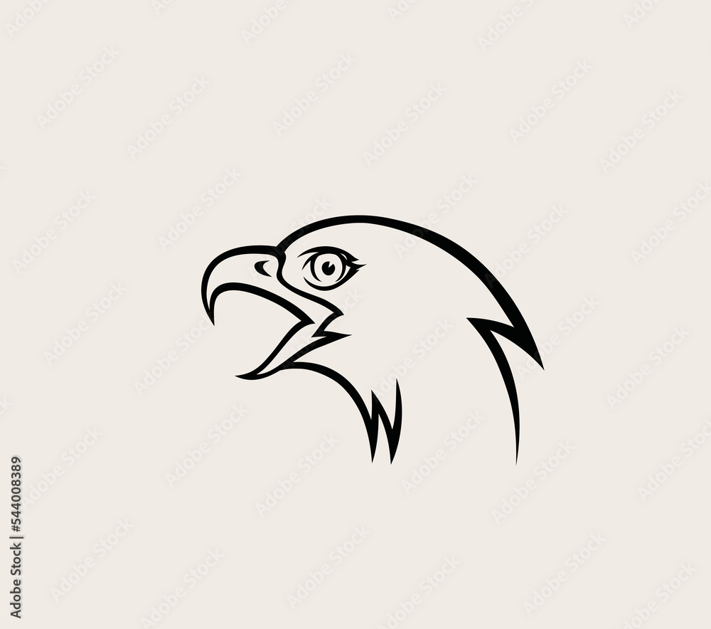 Eagle Logo, art vector design Stock Vector | Adobe Stock