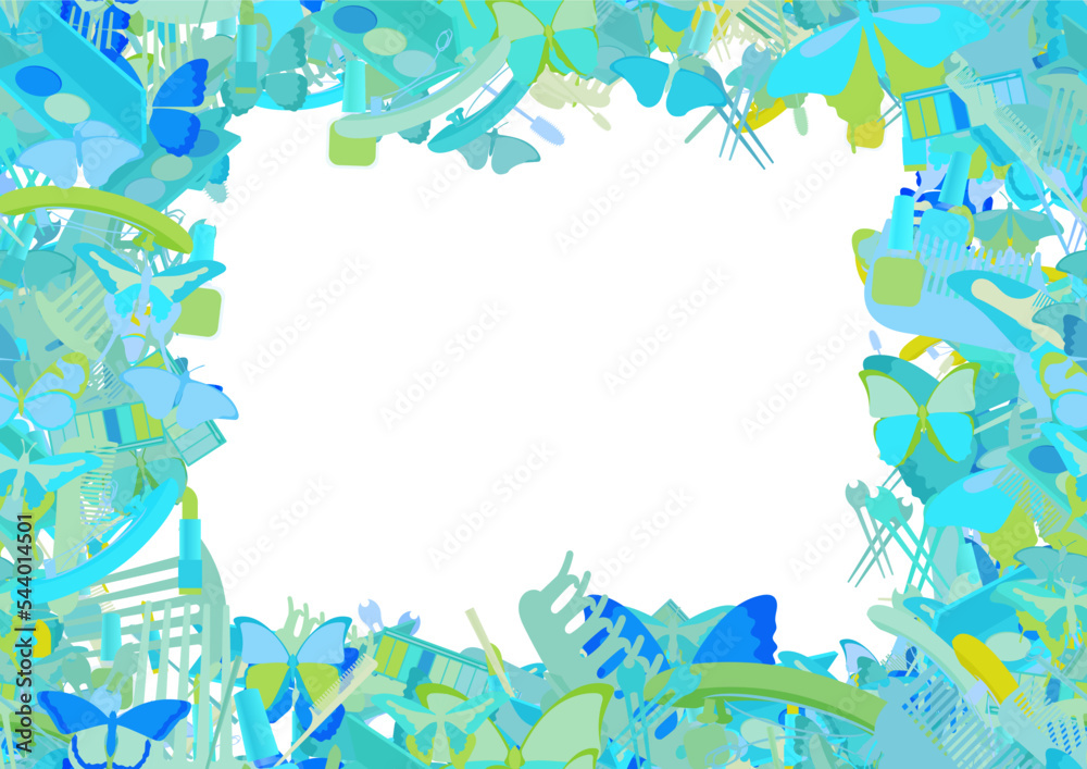 Background pattern abstract seamless design texture. Border frame ...