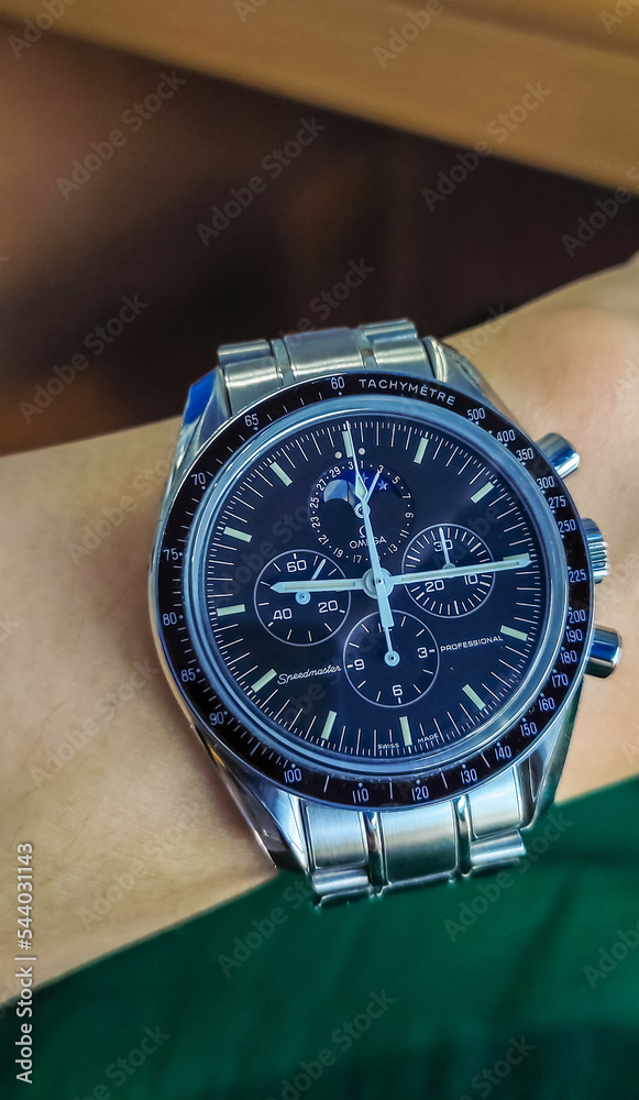 Omega Speedmaster 1866 model with moon phase, Moon watch, classic ...